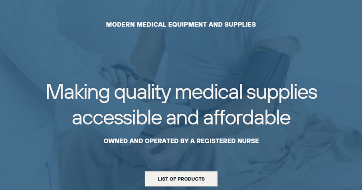 Health and Wellness Health & Wellness Website in Navy Light Blue Sleek ...